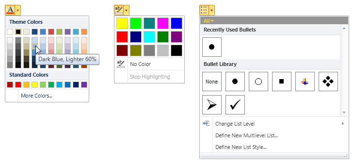 Actipro Ribbon - Office-like user interface WPF control